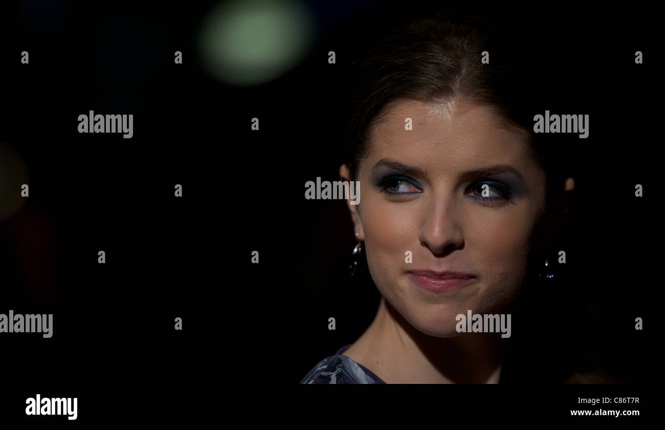 LONDON, UNITED KINGDOM OCTOBER 13 : Pic Shows Anna Kendrick attends the ...