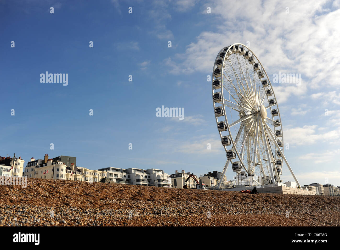 Construction and testing of the Brighton Wheel is nearly complete on ...