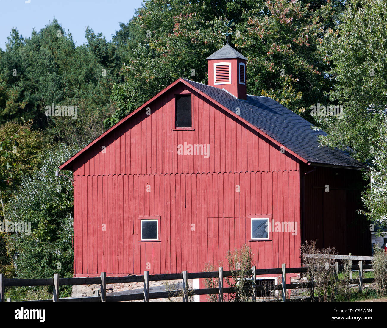 Red barn siding hi-res stock photography and images - Alamy