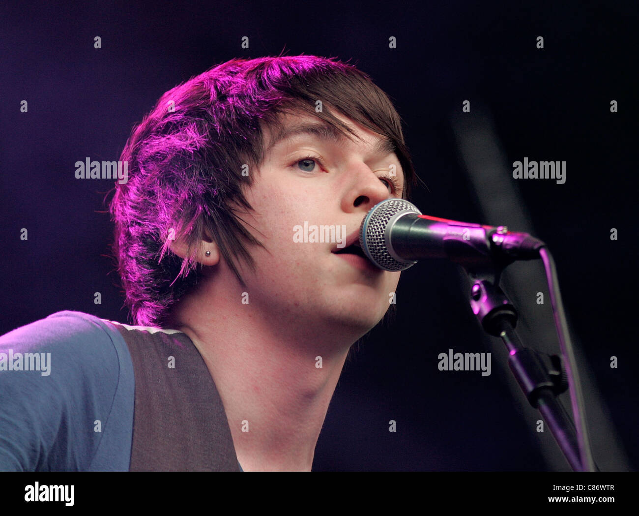 BELFAST, UNITED KINGDOM - AUGUST 14: Owen Strathern of General Fiasco ...