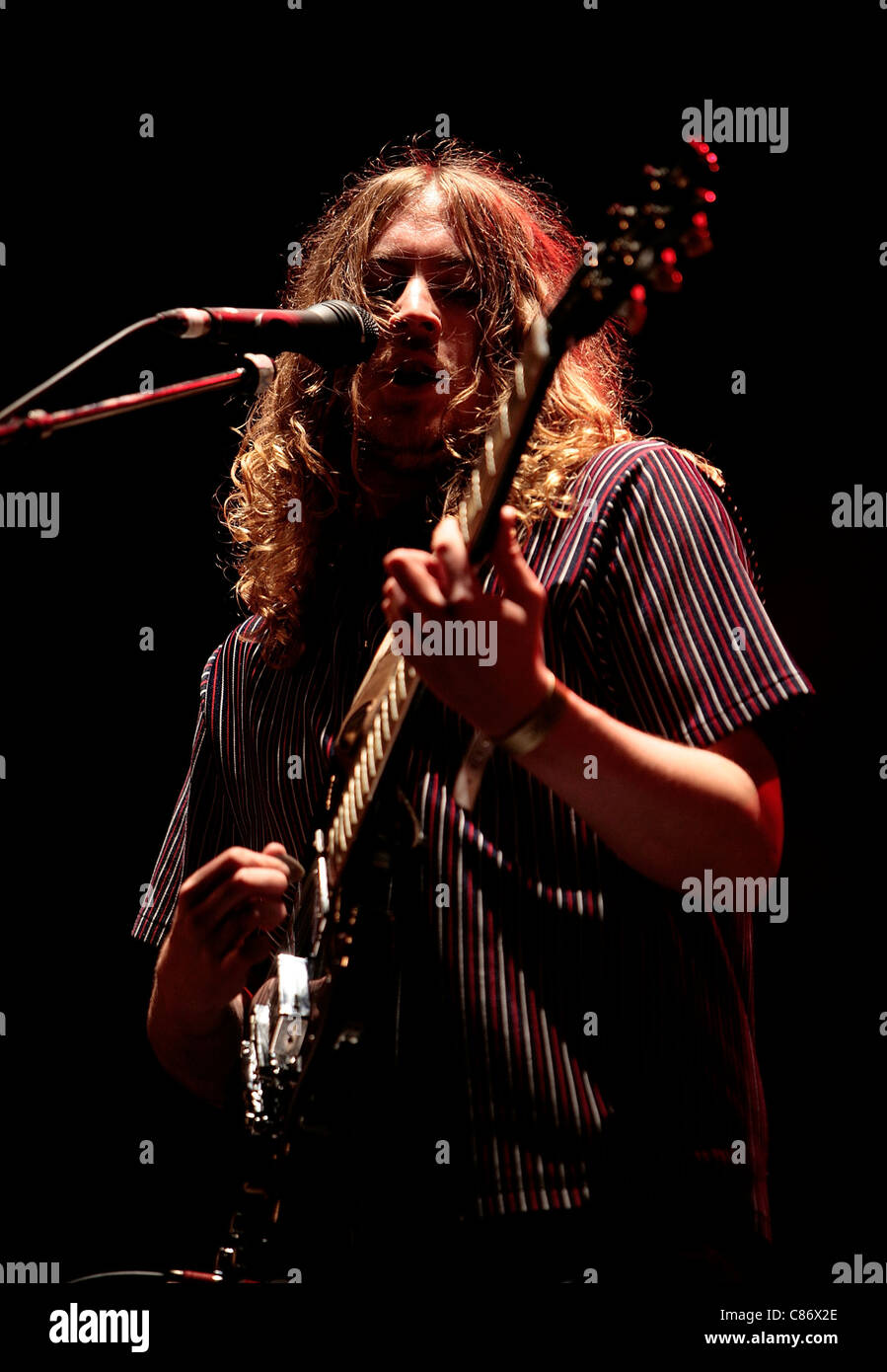 BELFAST, UNITED KINGDOM - AUGUST 15: Dave McCabe performs with The ...