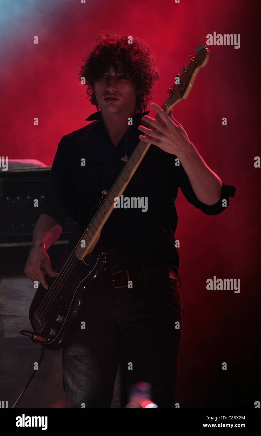 BELFAST, UNITED KINGDOM - AUGUST 15: Russell Pritchard performs with ...