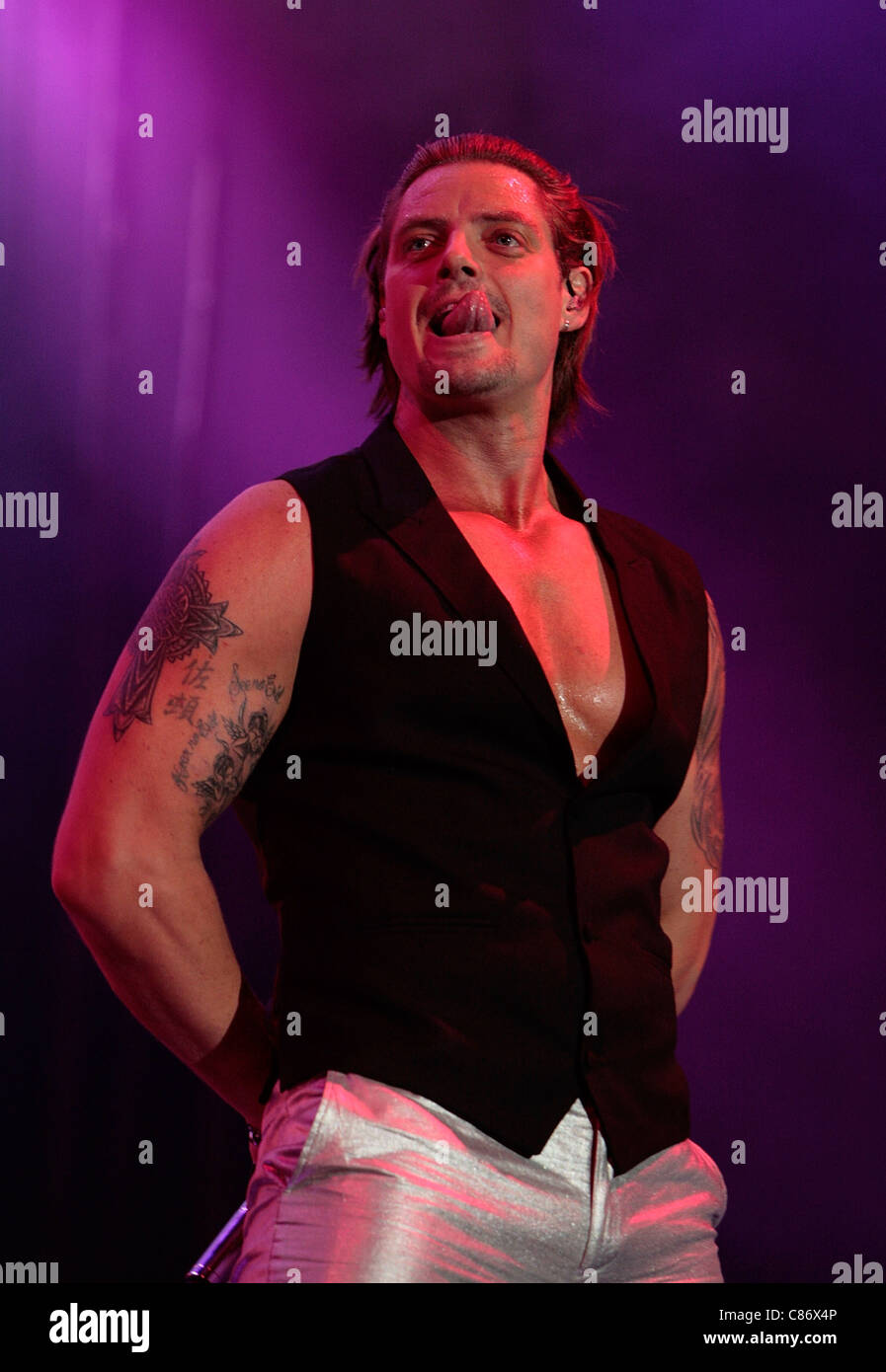BELFAST, UNITED KINGDOM - MAY 25: Keith Duffy performs with Boyzone at ...
