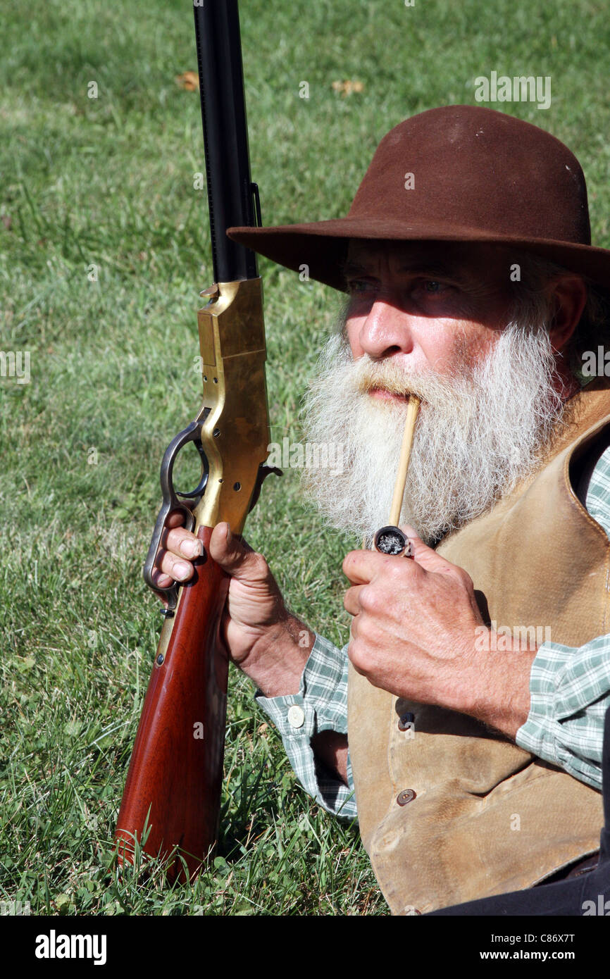 Cowboy Gun Smoke High Resolution Stock Photography and Images - Alamy