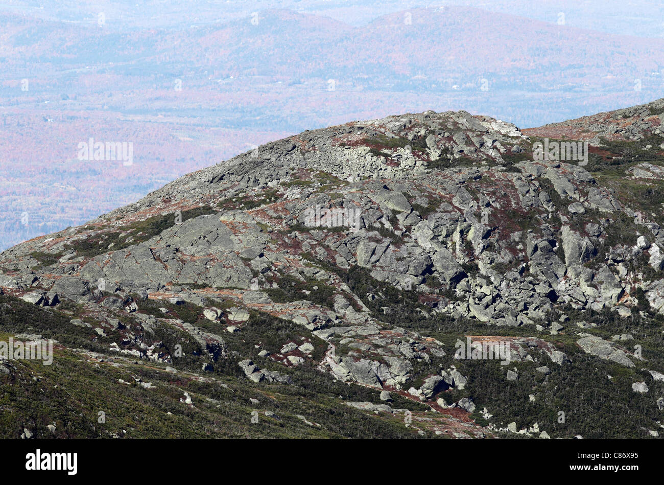 Mt Clay in the White Mountain Presidential Range, New Hampshire Stock ...