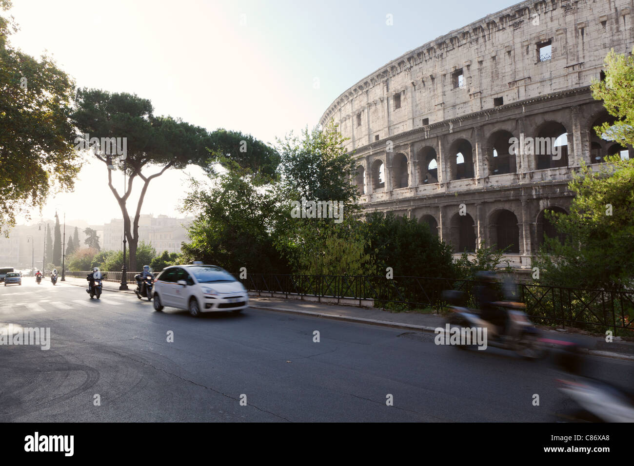 Passing the colosseum hi-res stock photography and images - Alamy