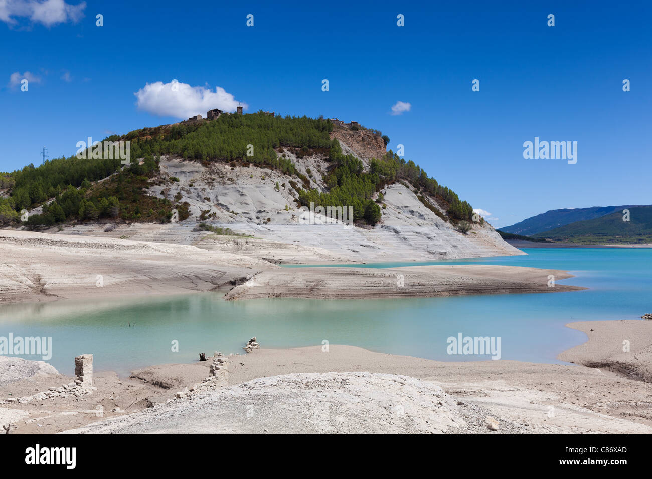 Reservoir of Yesa, Zaragoza, Spain Stock Photo - Alamy