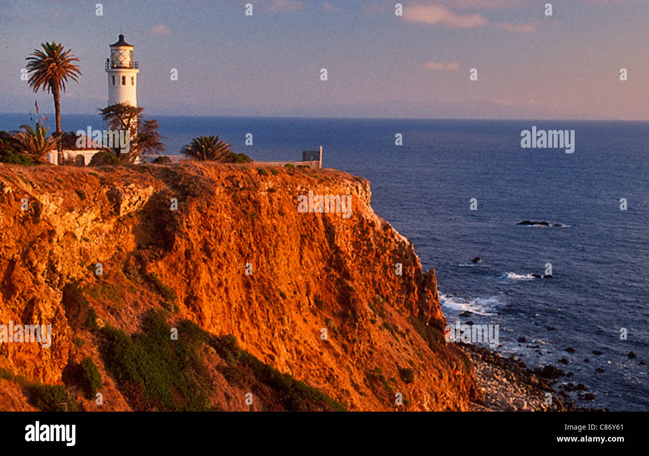 Point Vicente Lighthouse, Palos Verdes Peninsula, California, USA Stock ...