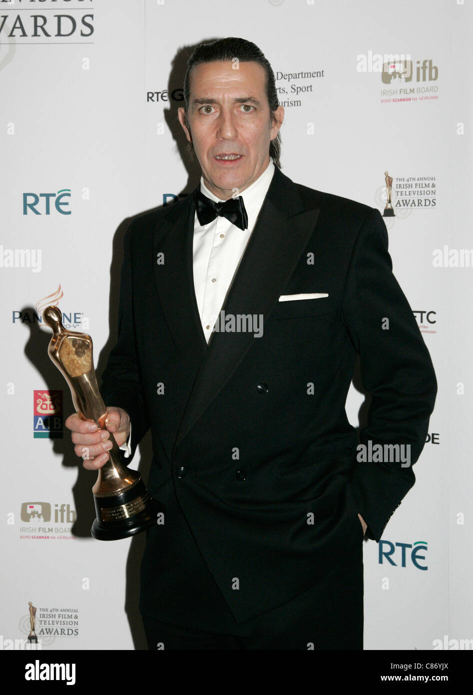 Ciaran Hinds Family