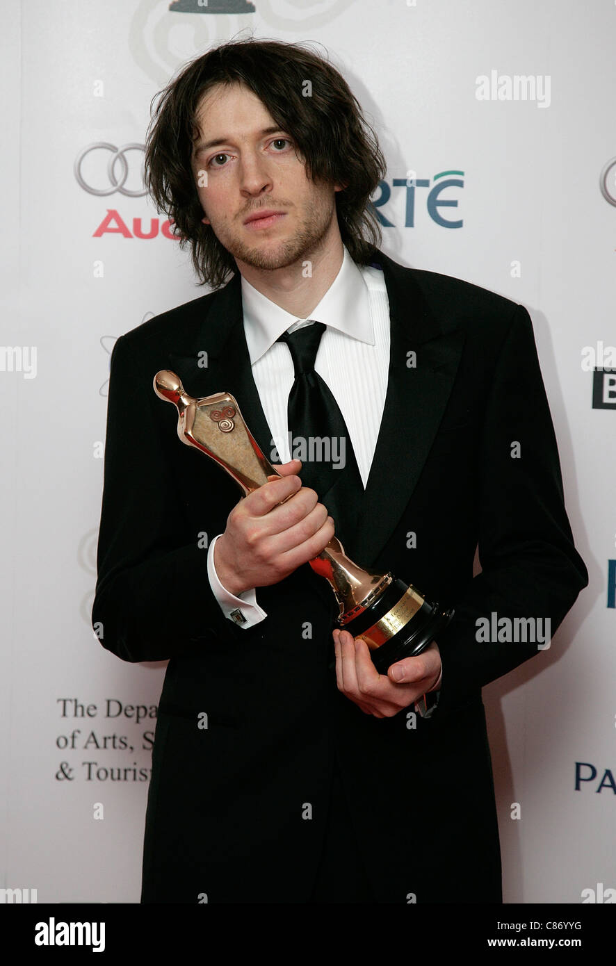 DUBLIN, IRELAND - FEBRUARY 14: Lance Daly with his Best Director - Film ...