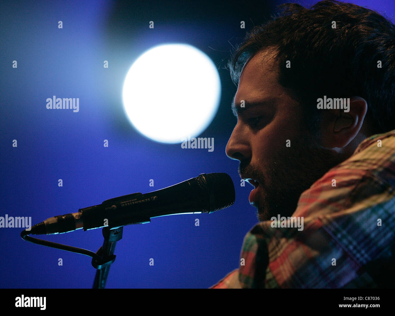 BELFAST, UNITED KINGDOM - JANUARY 23: Tim Rice-Oxley of Keane performs ...