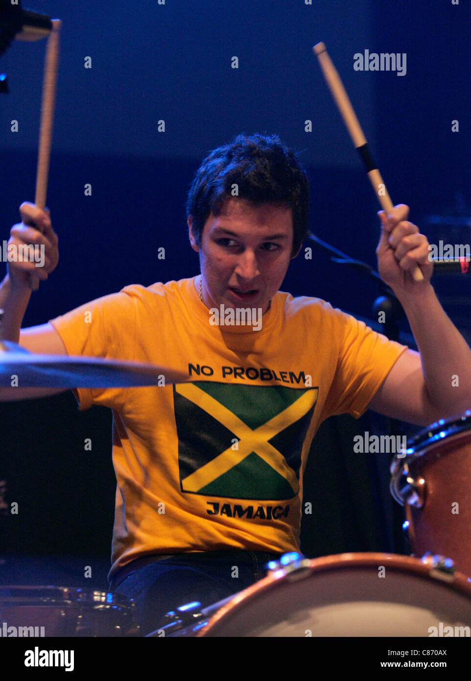 Matt helders drummer arctic monkeys hi-res stock photography and images ...