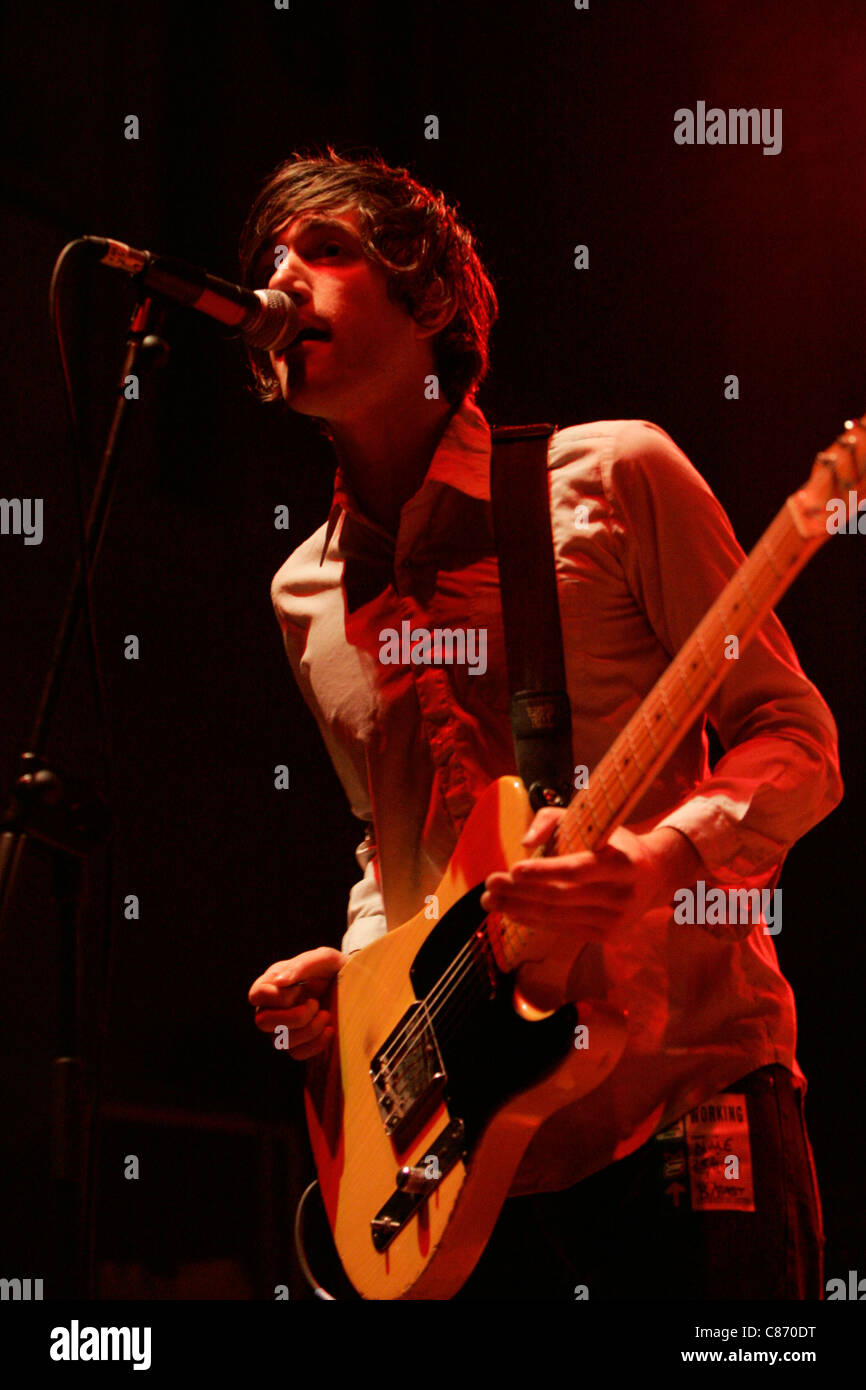 Keith Murray with We Are Scientists performs on stage at the NME Brat ...