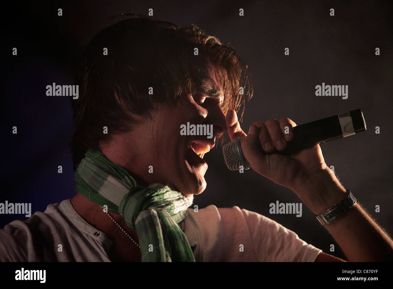 Jonas Altberg (Basshunter) performs at the Revolution Dance Event ...