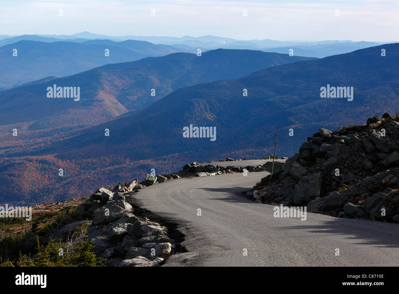The Mt Washington auto road, New Hampshire Stock Photo - Alamy
