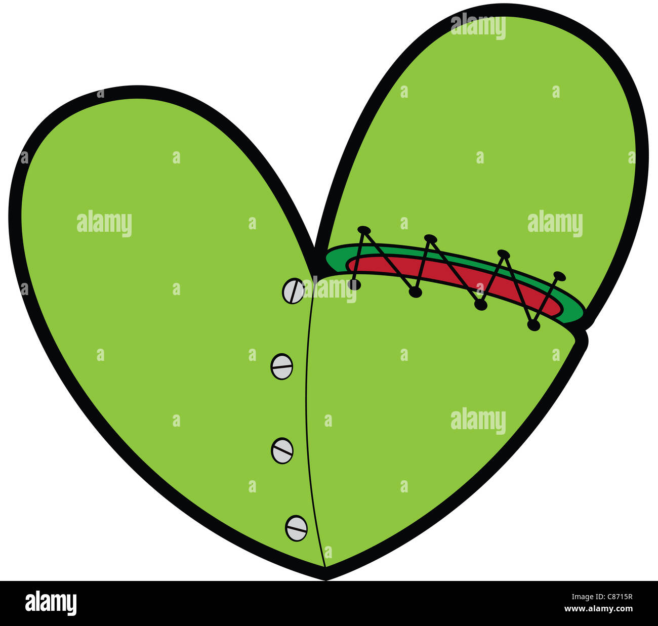 Frankenstein cartoon hi-res stock photography and images - Alamy