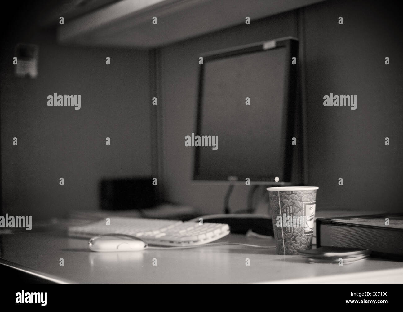 generic office cubical Stock Photo - Alamy