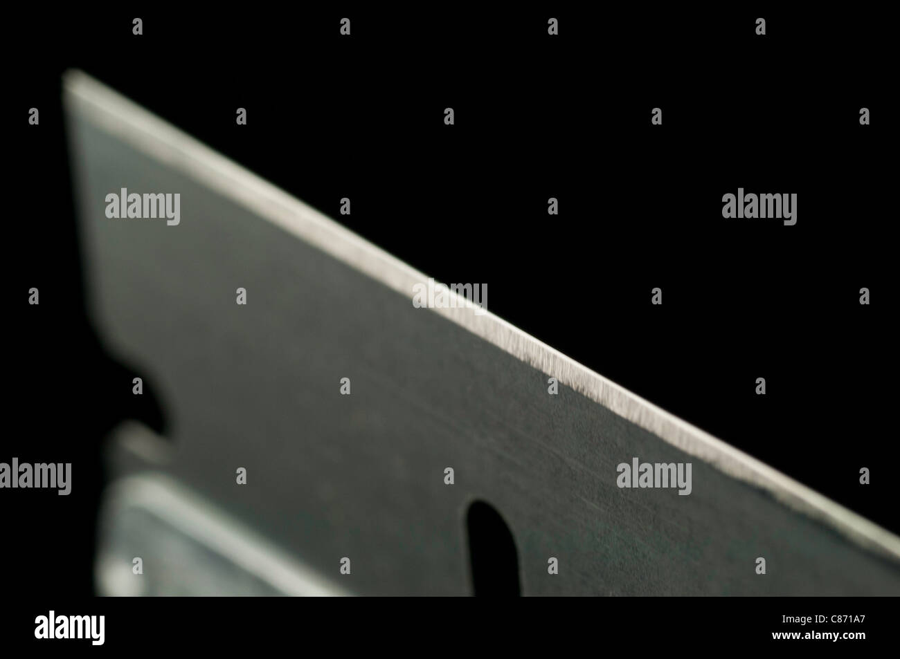 Razor blade macro hi-res stock photography and images - Alamy