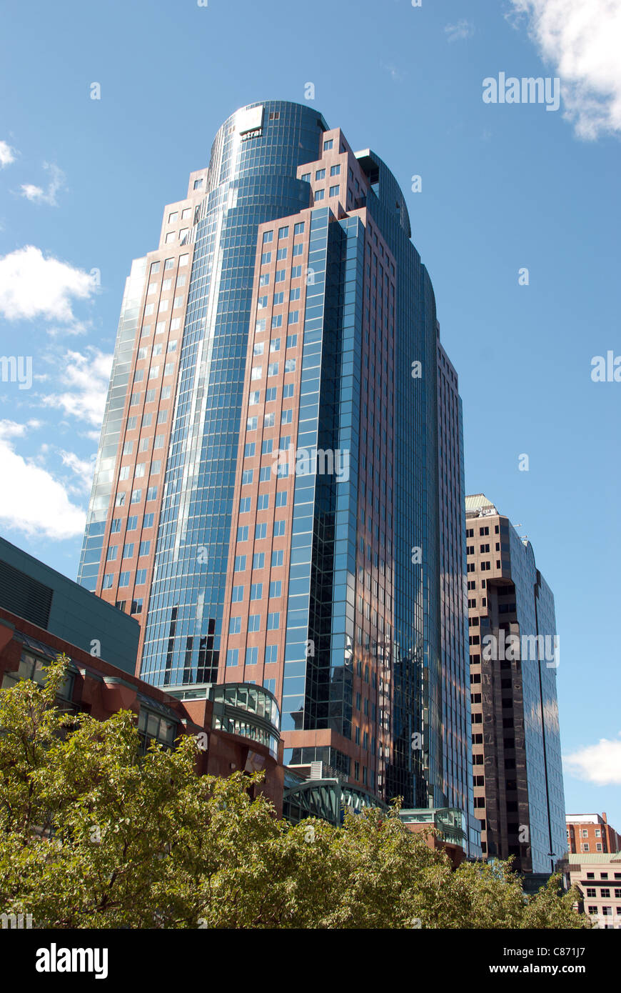 Office buildings in Downtown, Montreal, Quebec, Canada Stock Photo - Alamy
