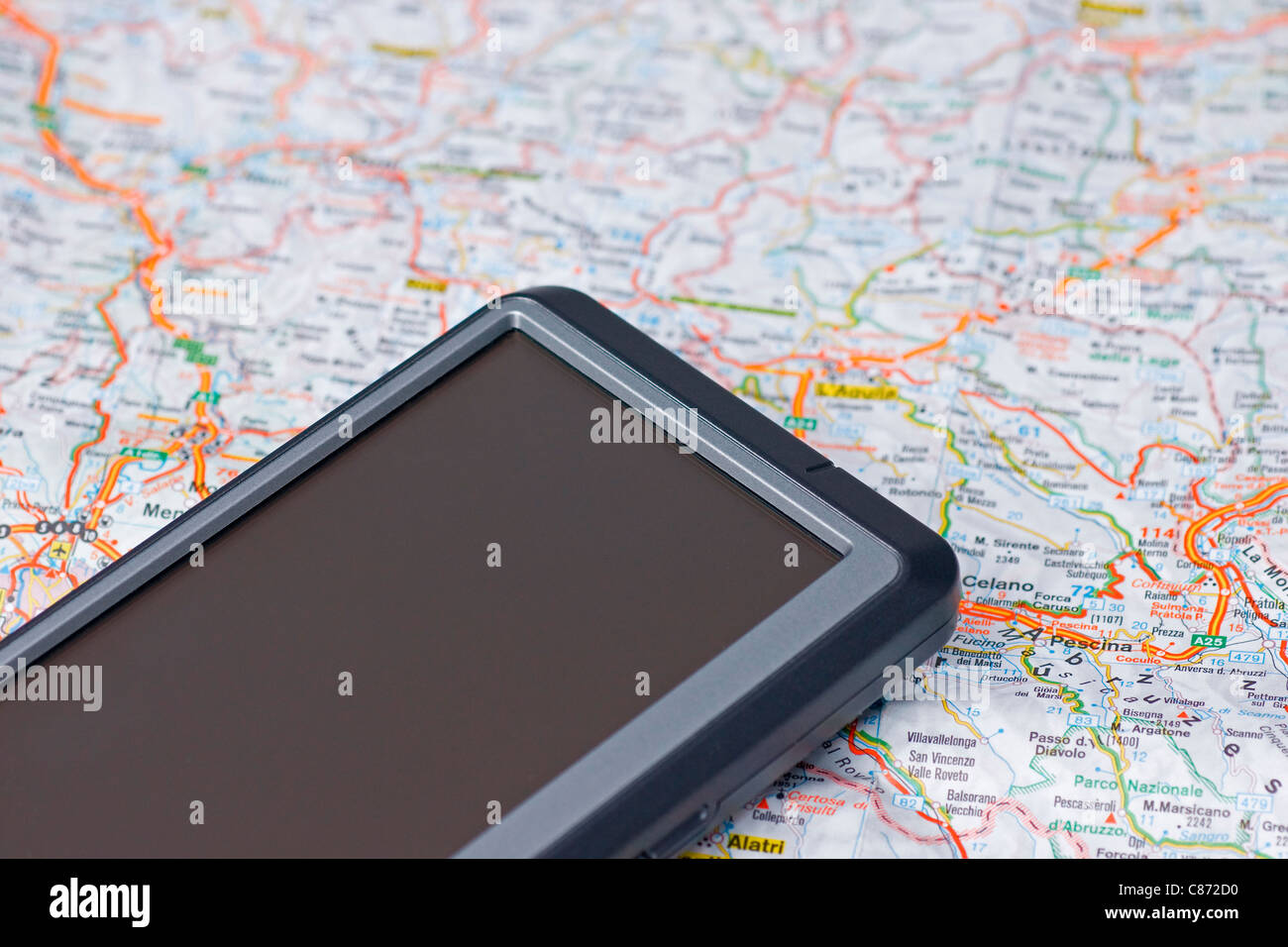 W gps hi-res stock photography and images - Alamy