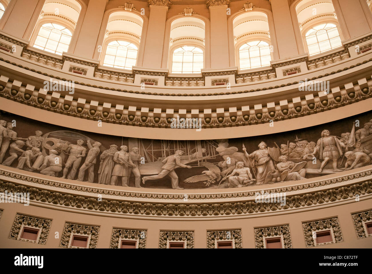 Frieze us capitol hi-res stock photography and images - Alamy
