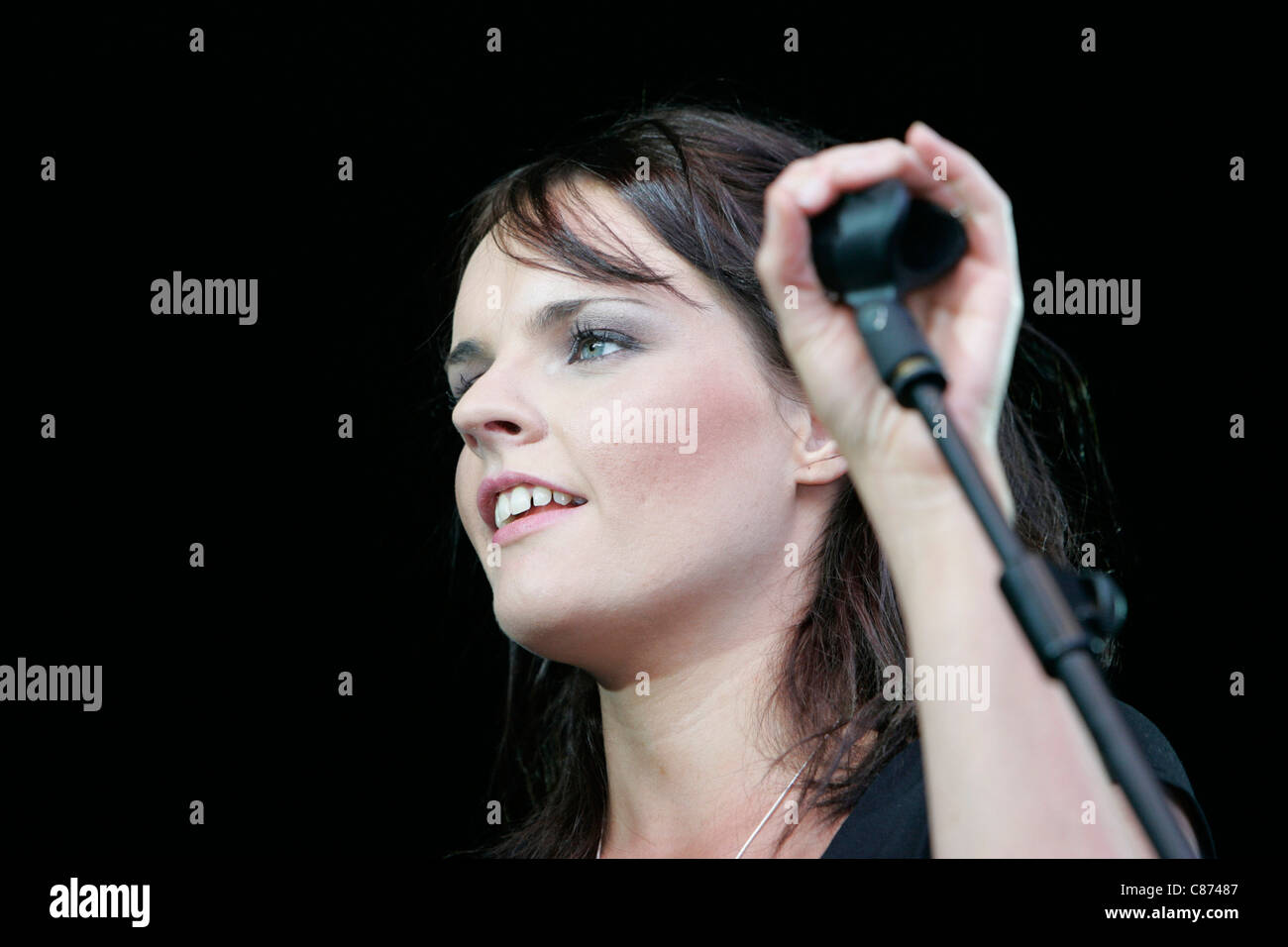 Marie Conway of the Conway Sisters from the UK X Factor in Concert in ...