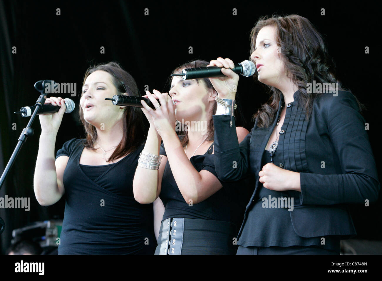Sinead Conway, Marie Conway and Sharon Conway of the Conway Sisters ...