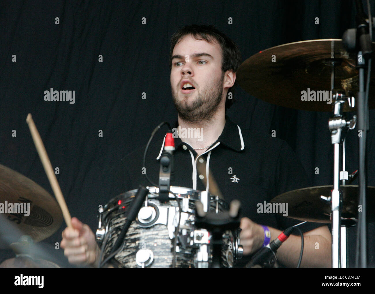 Gareth Jennings (Drums) from Mumm-Ra at Tennents Vital 06 Belfast ...