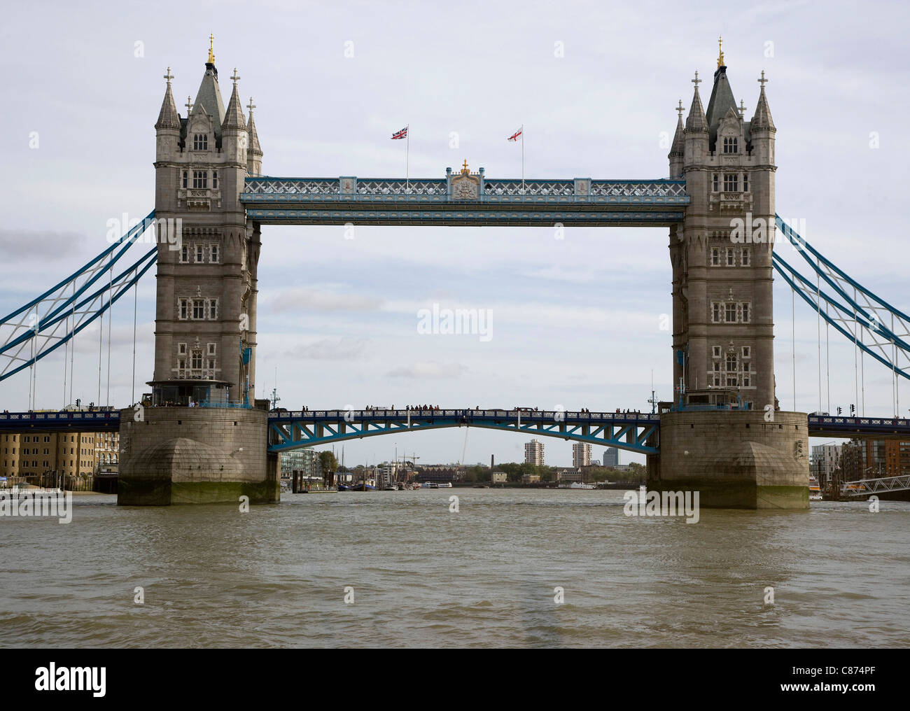Tower Bridge Famous London Landmark Stock Photo - Alamy