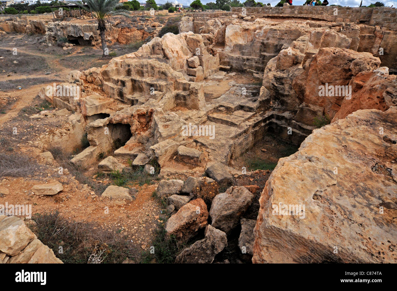 The historic and interesting Tomb of the Kings in Paphos Southern ...