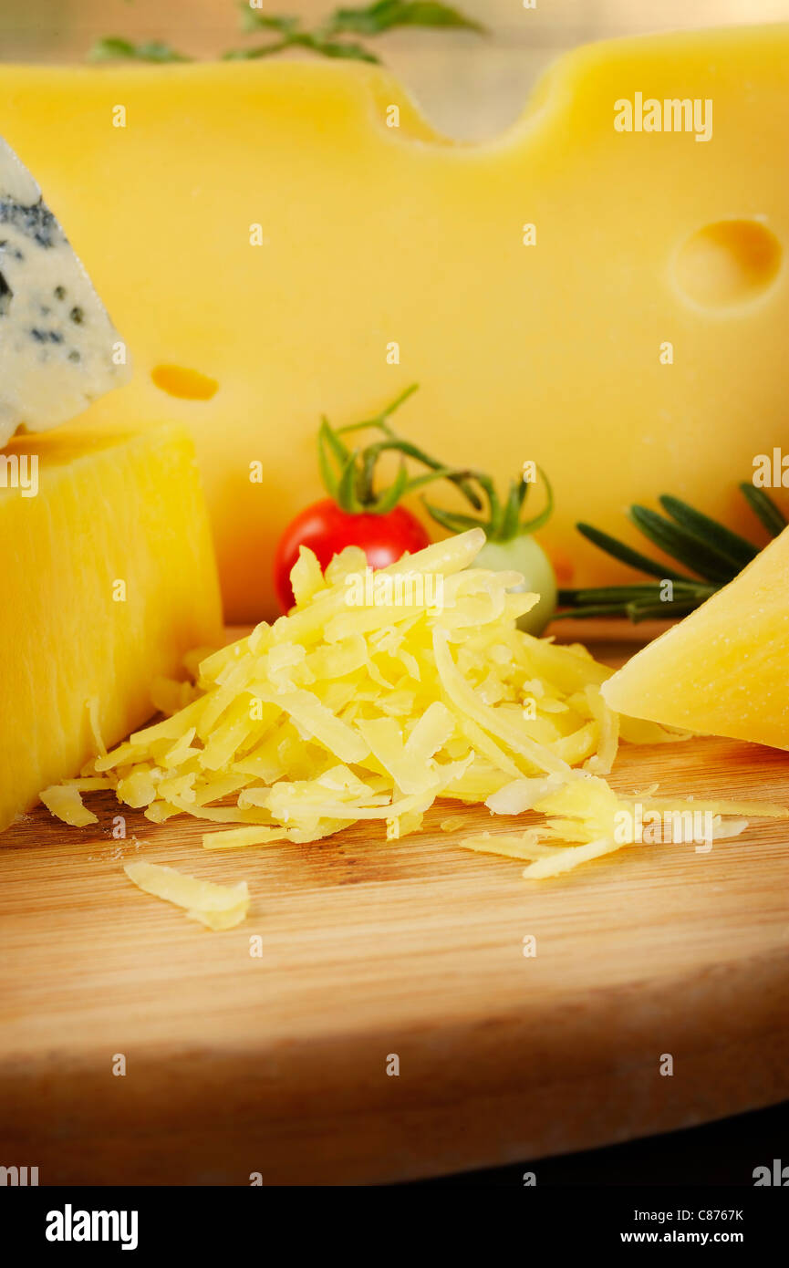 Slice cheese fresh hi-res stock photography and images - Alamy