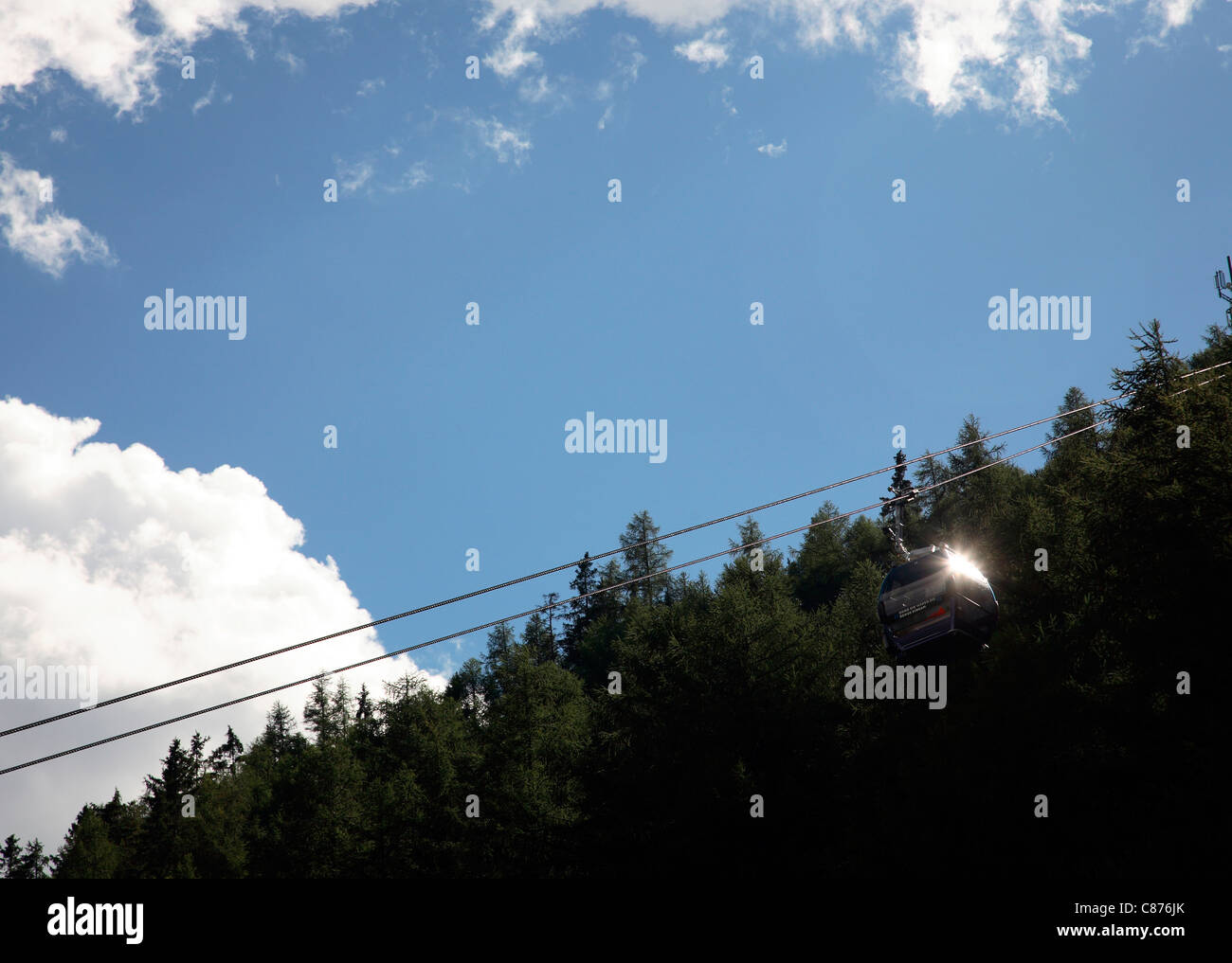 cable car Austria Stock Photo - Alamy