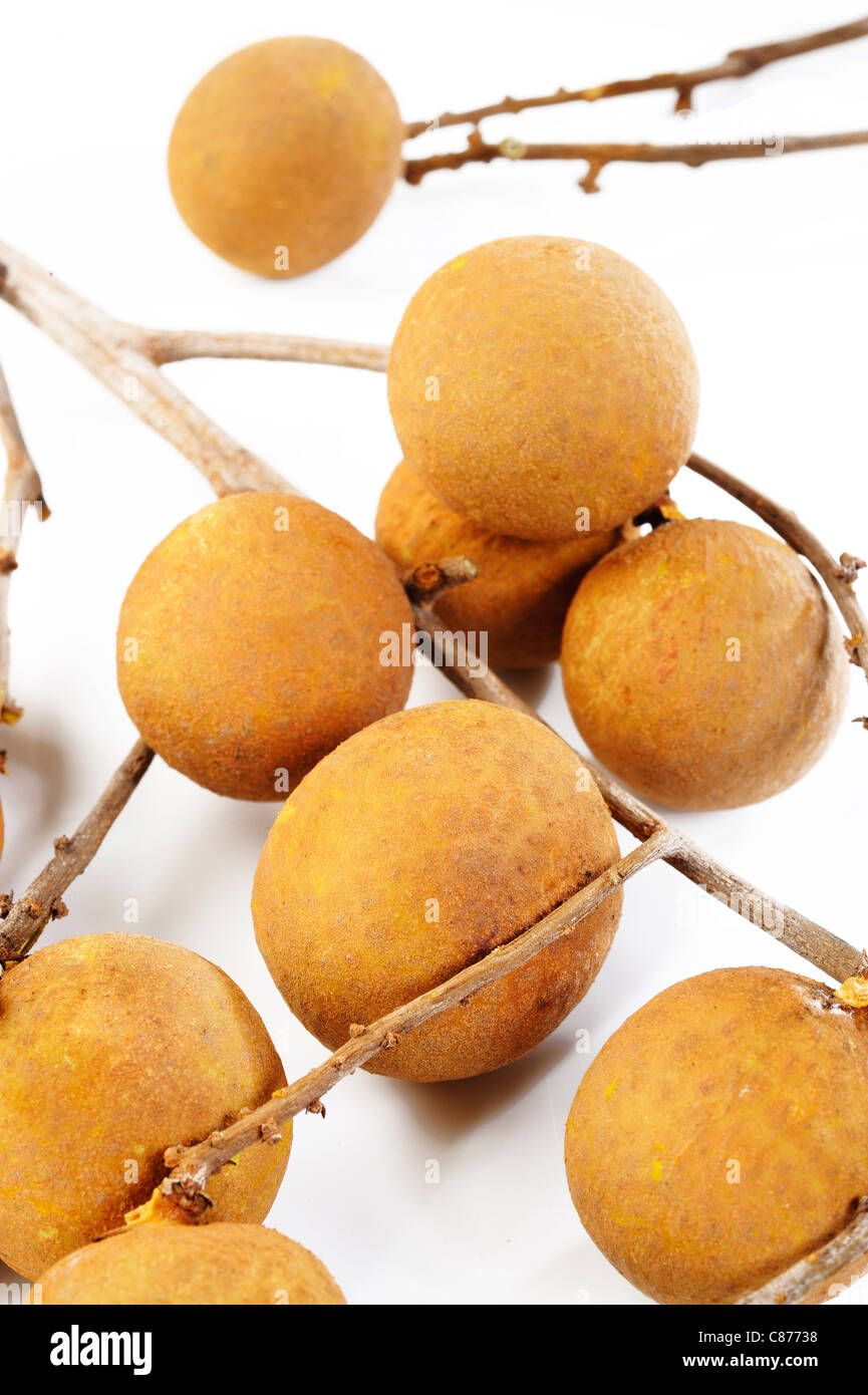 longan on white Stock Photo - Alamy