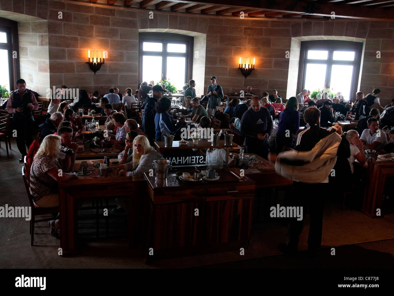 Eagle's Nest Tea House Berchtesgaden Bavaria Germany Stock Photo - Alamy