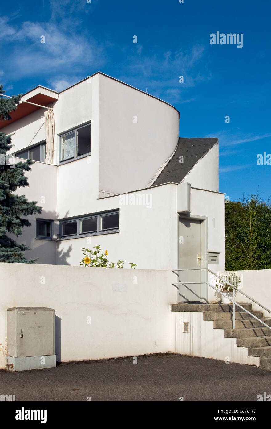 House by Hans Scharoun at Weissenhof Estate (Weissenhofsiedlung ...