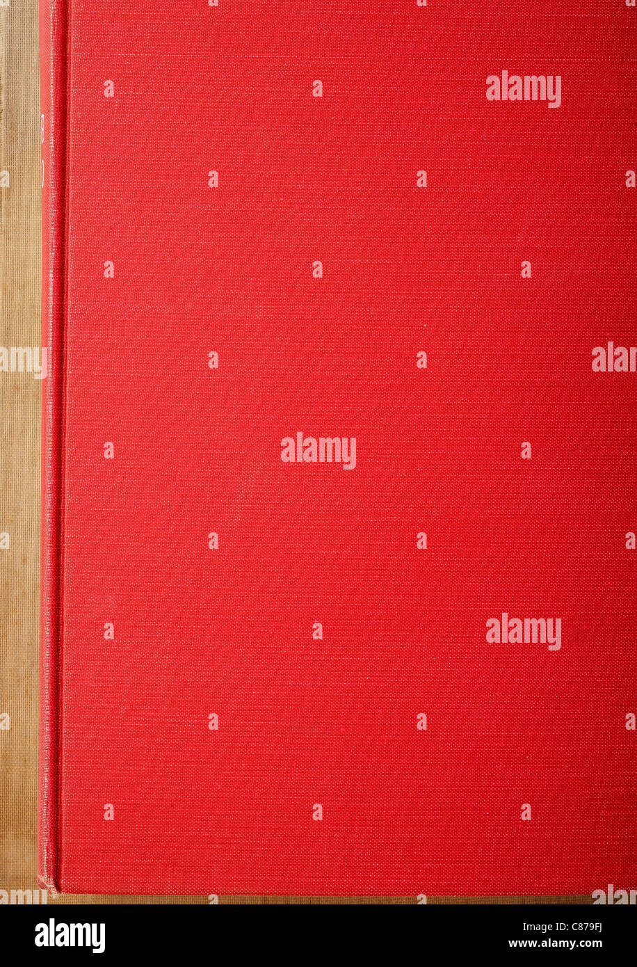 Old book cover red hi-res stock photography and images - Alamy