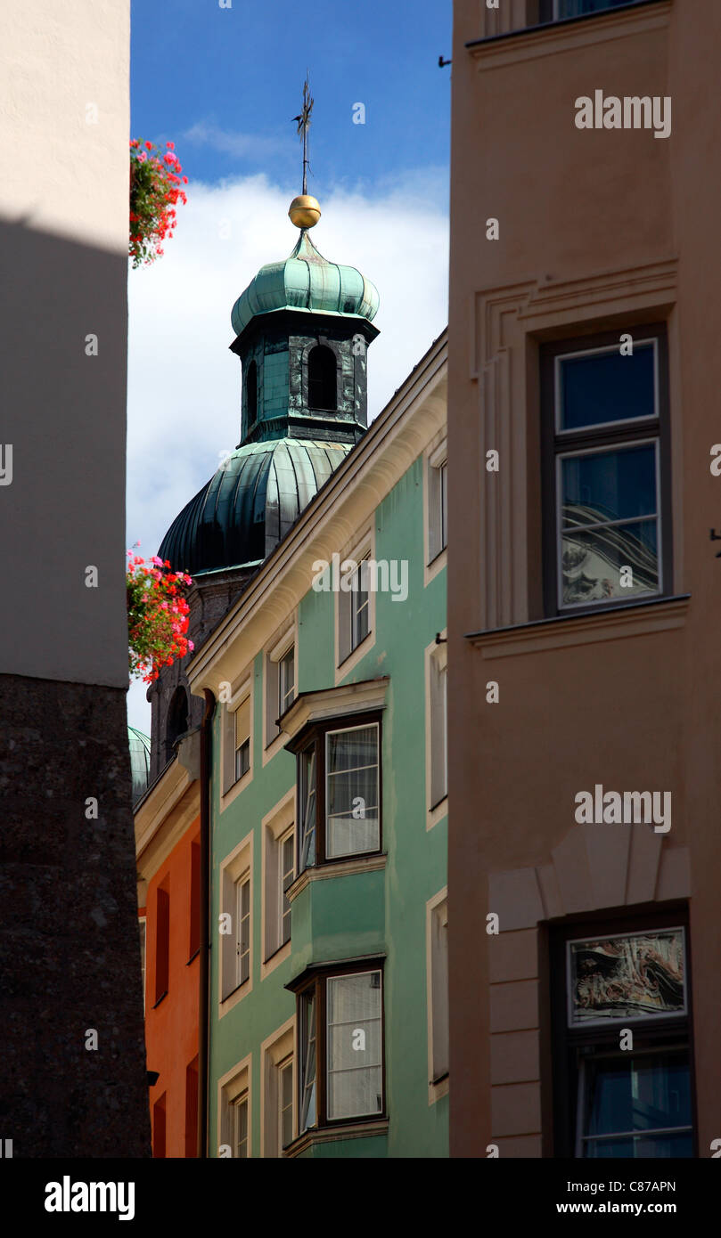 Innsbruck tower hi-res stock photography and images - Alamy