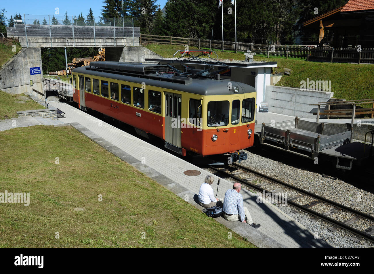Swiss travel by rail hi-res stock photography and images - Alamy