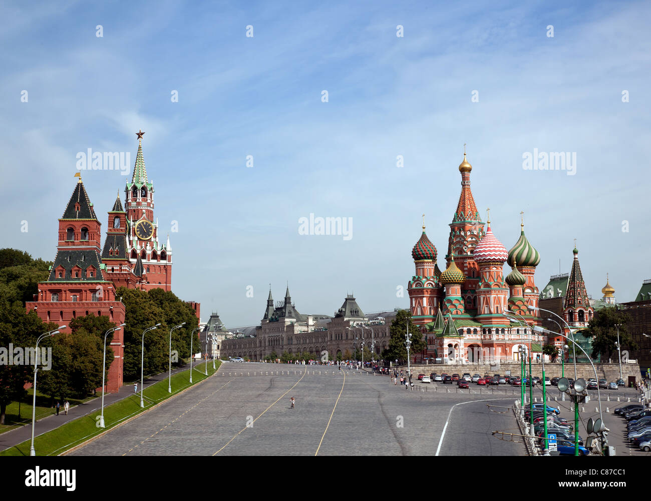 The moscow kremlin red square hi-res stock photography and images - Alamy