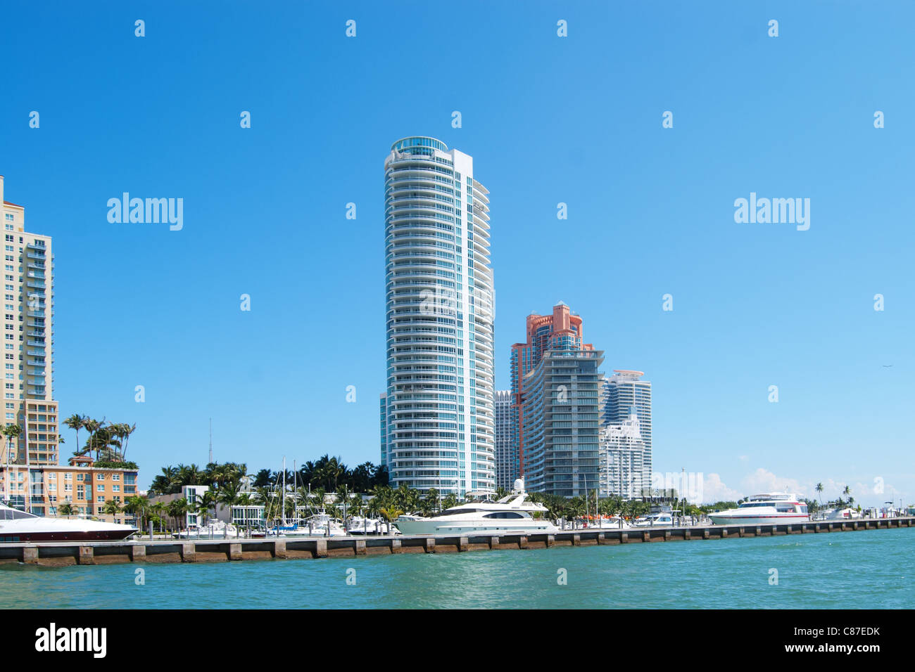South Pointe Park, Florida Stock Photo - Alamy