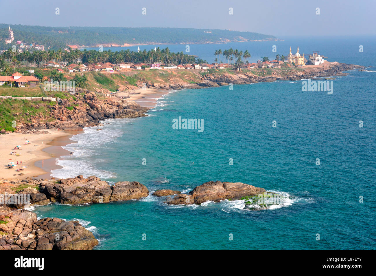 Kovalam beach hi-res stock photography and images - Alamy