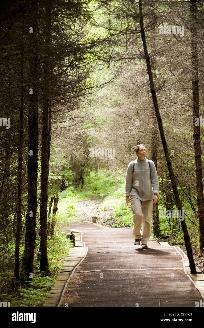 Walkway / pathway / foot path / footpath & tourist walker / walking ...