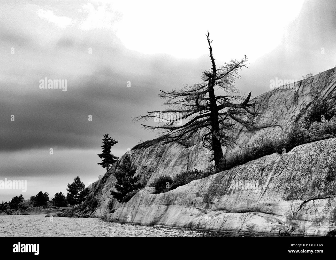 Area famous natural beauty Black and White Stock Photos & Images - Alamy