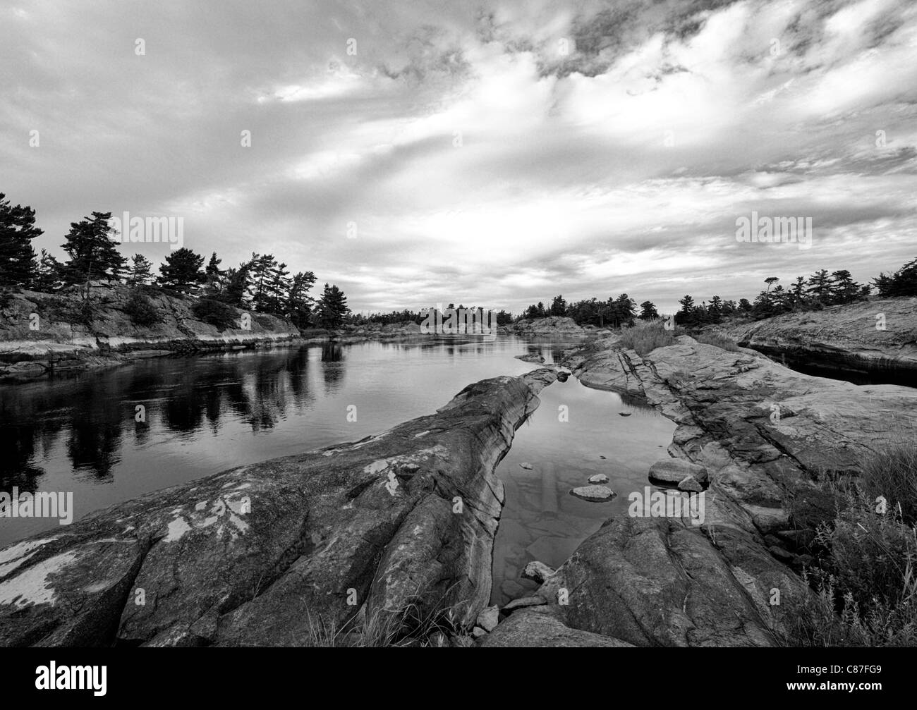 The bad River area off Georgian Bay is famous for it's great fishing ...