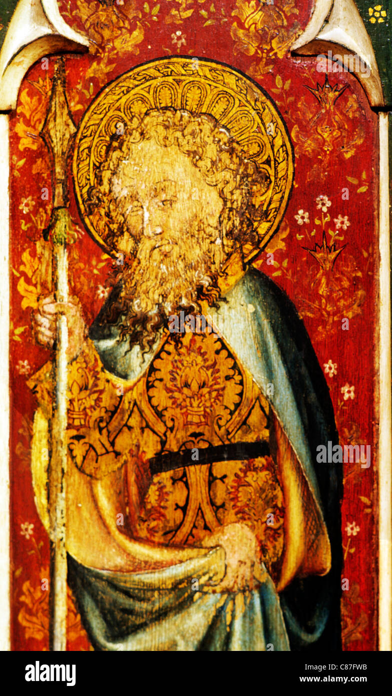 St thomas holding a spear hi-res stock photography and images - Alamy