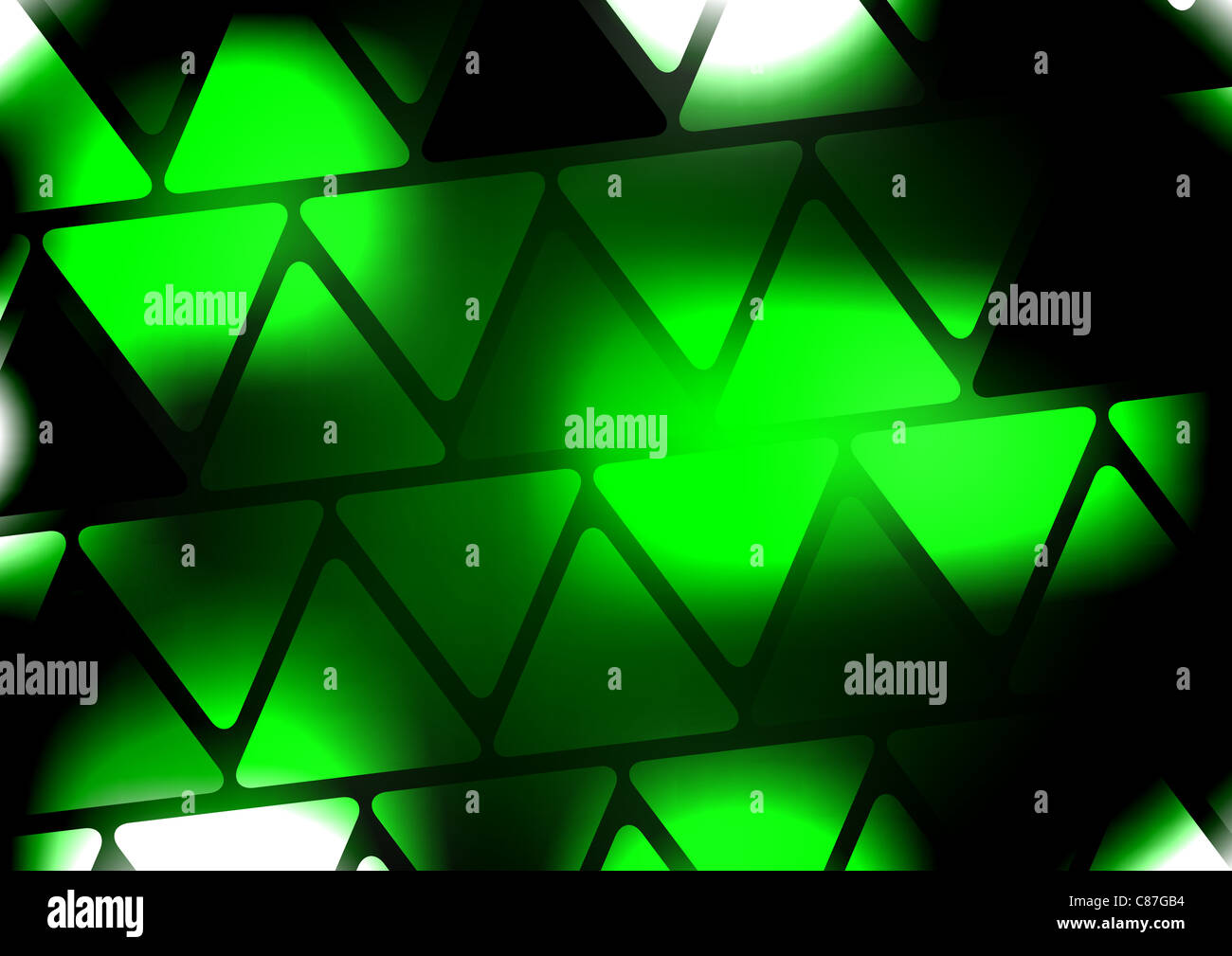 Geometric shapes in shades of green hi-res stock photography and images ...