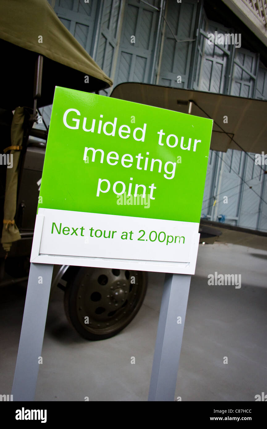 Museum tour sign hi-res stock photography and images - Alamy