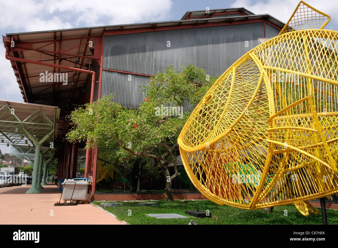 Converted docks river front brasil belem para hi-res stock photography ...