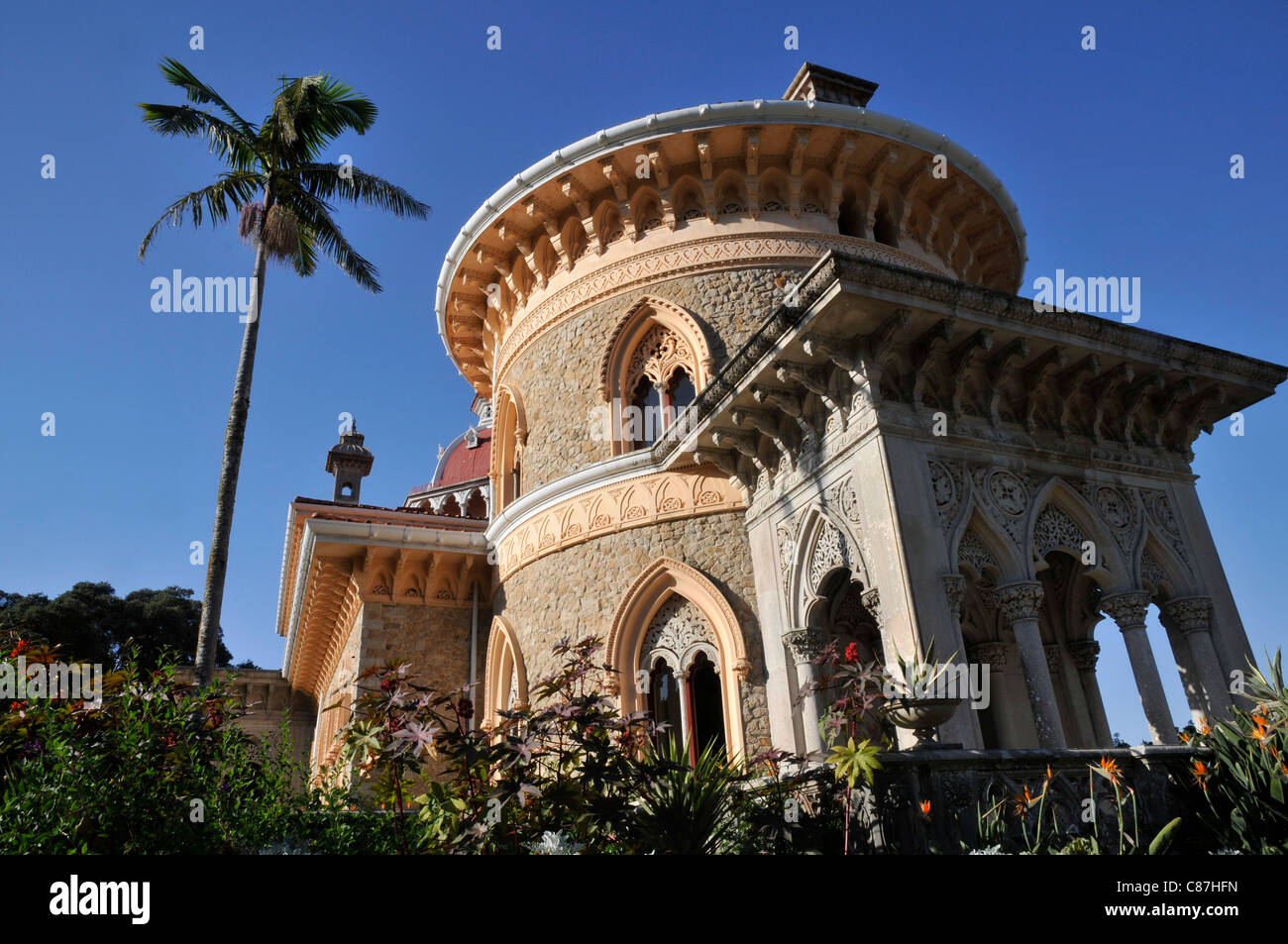 The Monserrate palace, Sintra, Portugal Stock Photo - Alamy