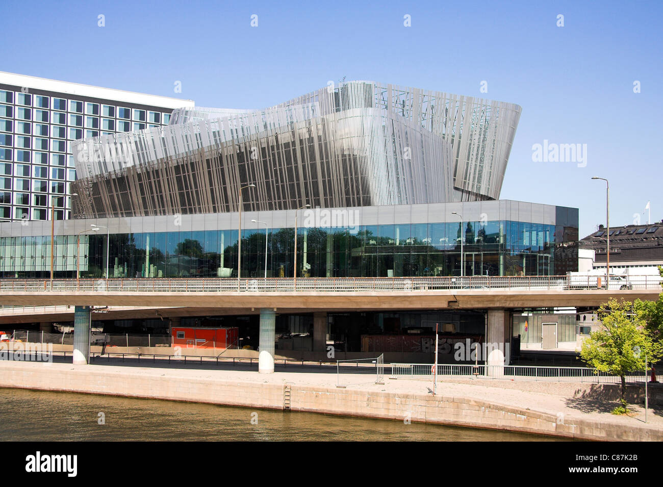 Modern building, Stockholm Waterfront, Sweden Stock Photo - Alamy